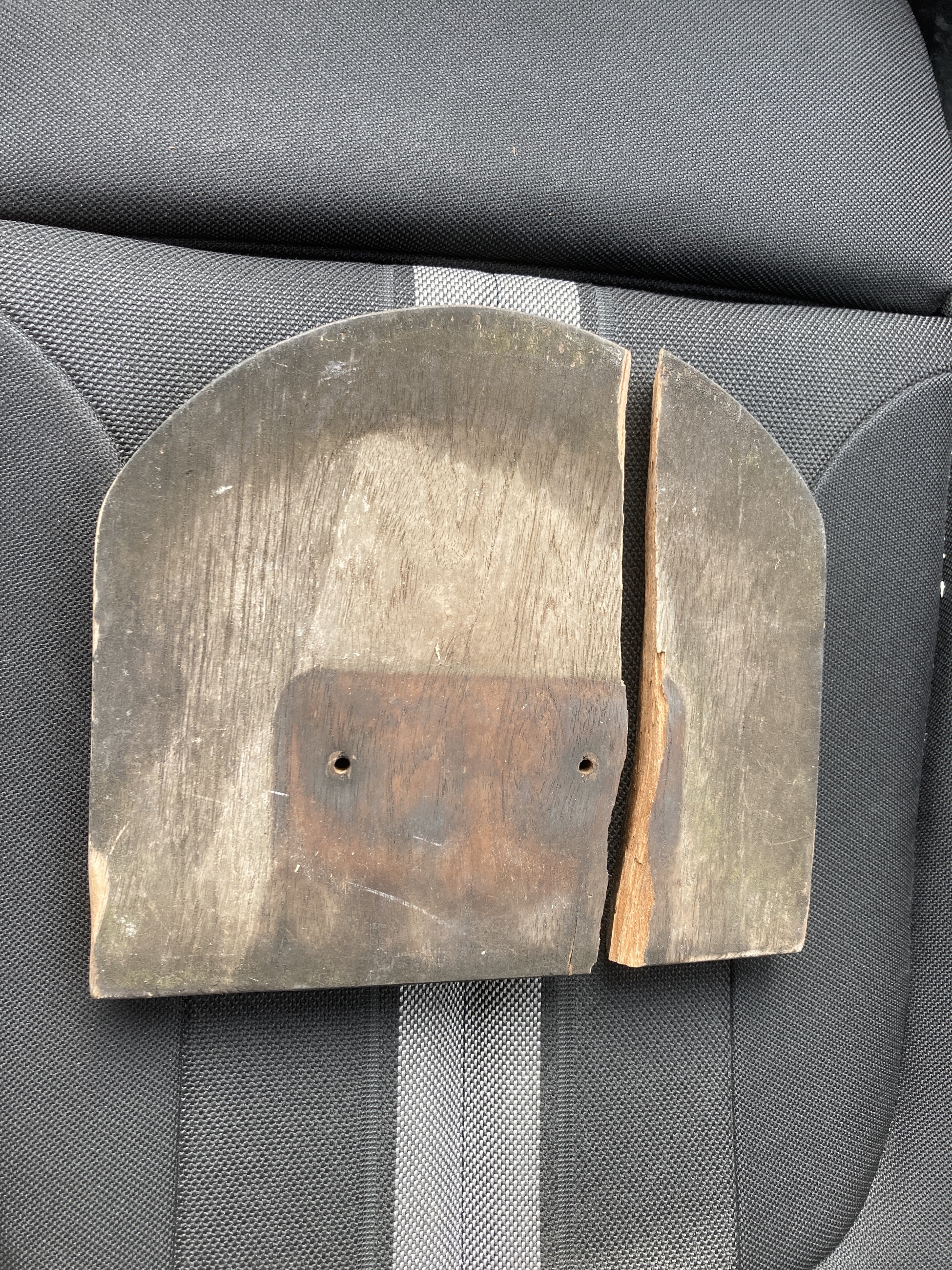 Teak-steg med stödplatta – PerMonick
